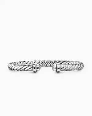 David Yurman Cable Flex Bracelet - All Sterling Silver