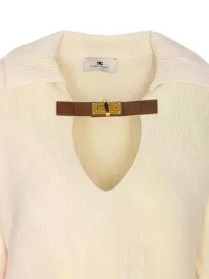 Elisabetta Franchi Collar Detail Sweater