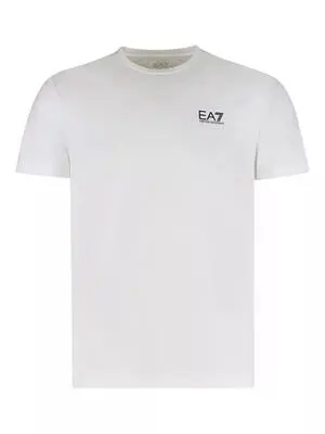 EA7 Logo Cotton T-shirt