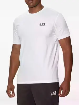 EA7 Logo Cotton T-shirt