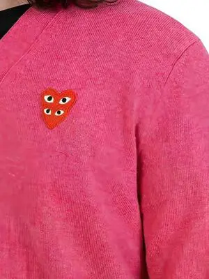 Comme Des Garçons Double Logo Cardigan