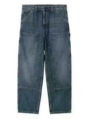Carhartt Work In Progress Og Double Knee Denim Jeans - Blue