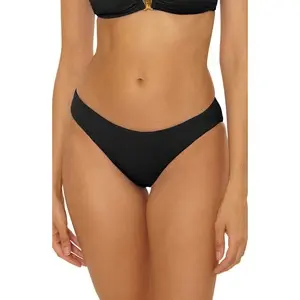 BECCA® By Rebecca Virtue Twist & Turns Bikini Bottom - Black