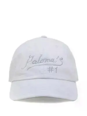 Paloma Wool Embroidered Casquette Hat - White