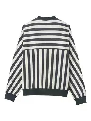 Sunnei X Biffi Striped Crew-neck Sweatshirt