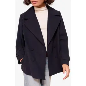 FRIENDS LIKE THESE Double Breasted Pea Coat