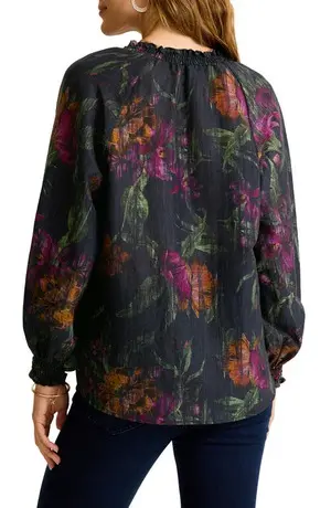 Tommy Bahama Orchid Isle Split Neck Top