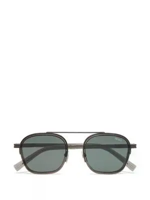 Zegna Orizzonte Pilot Sunglasses