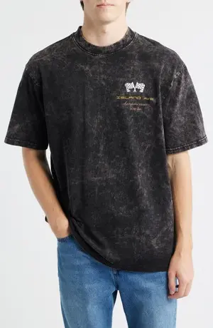 ISLAND AVENUE Champions Circuit Cotton Graphic T-shirt