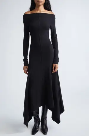 Women's Flared Hem Midi Day Dresses