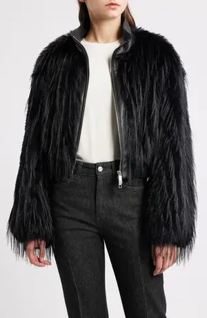 Women's Faux Fur Leather Jackets