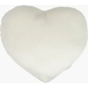 HUGIMALS WORLD Heart To Hug Pillow - Ivory
