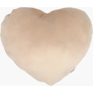 HUGIMALS WORLD Heart To Hug Pillow - Latte