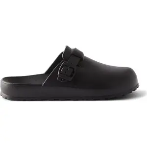 COTTON ON Eva Closed Toe Buckle Slide - Black