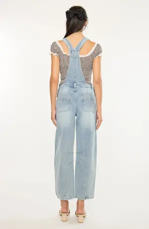 KANCAN Aide Barrel Denim Overalls