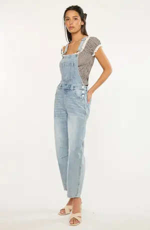 KANCAN Aide Barrel Denim Overalls