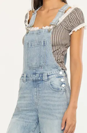 KANCAN Aide Barrel Denim Overalls