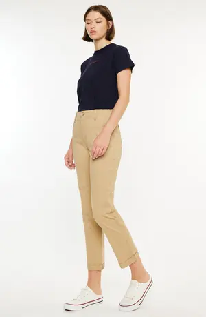 KANCAN High Rise Slim Chino