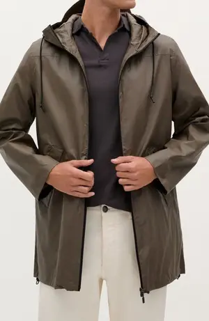 SCALPERS Waterproof Parka - Brown