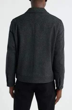 Nordstrom Wool-blend Zip-up Jacket