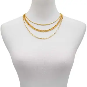 Vince Camuto Multi-row Chain Necklace
