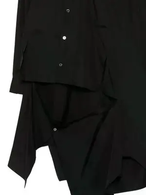 Comme Des Garçons Cut-out Cotton Shirt