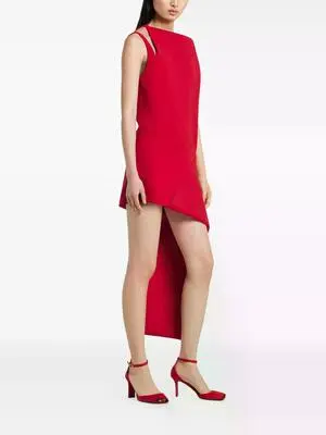 COURREGES Oblique Panelled Mini Dress
