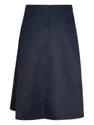 K-WAY Zip-detailing Midi Skirt
