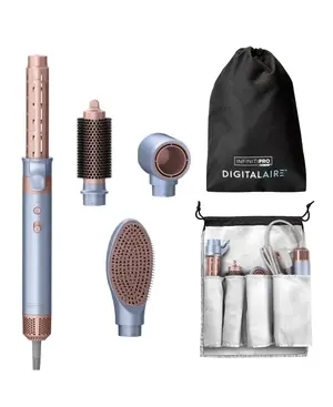 CONAIR Infinitipro Digitalaire Multi Styler With Bag - Blue And Pink