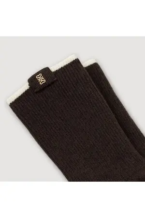 Sandro Two-tone Knee-high Socks