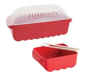 NORDICWARE Microwave Pasta Cooker And Ramen Co Oker Set - One-color