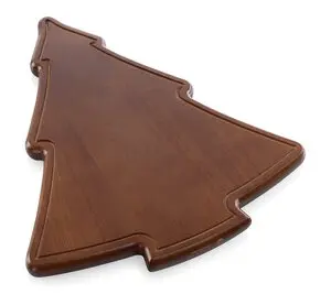 TOSCANA Christmas Tree Sectioned Serving Board Tray