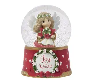 PRECIOUS MOMENTS Angel Wreath Globe