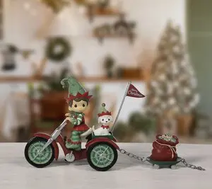 PRECIOUS MOMENTS Elf Tricycle - One-color