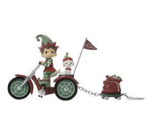 PRECIOUS MOMENTS Elf Tricycle