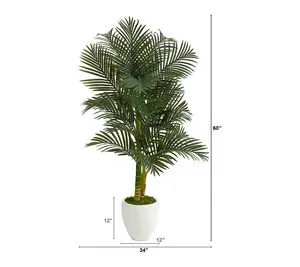 NEARLY NATURAL 5' Paradise Palm Artificial Tree