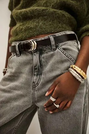 BA&SH Bolbi Leather Belt