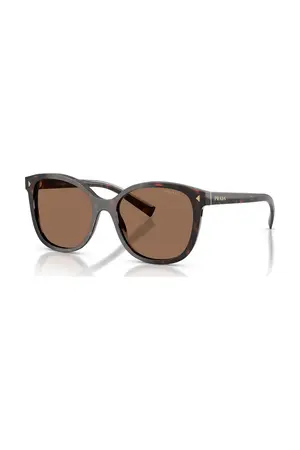 Prada Pr 22zs Square Sunglasses - Brown