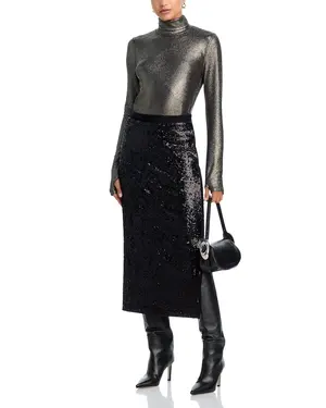 Essentiel Antwerp Long Sleeve Turtleneck Top