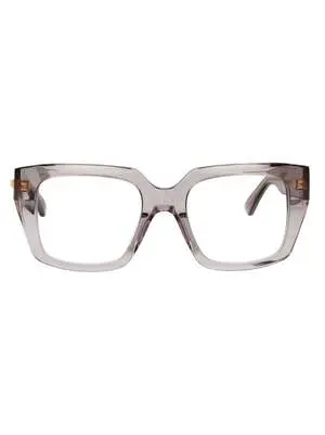 Bottega Veneta Optical Eyeglasses - Grey-grey-transparent