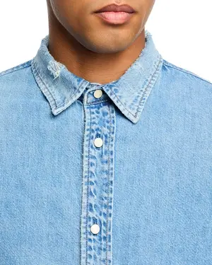 FRAME Relaxed Fit Denim Shirt - Voltage