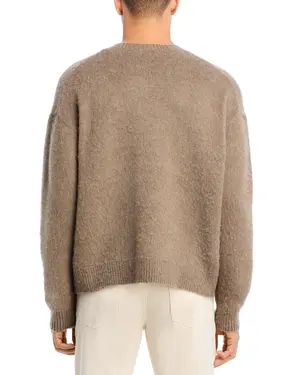 FRAME Brushed Cashmere V-neck Sweater
