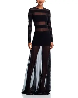 Norma Kamali Paneled Evening Dresses
