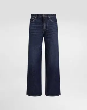 Dolce & Gabbana Wide Leg Denim Jeans