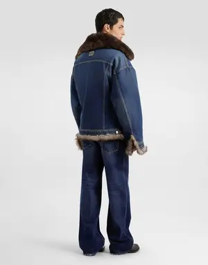 Dolce & Gabbana Wide Leg Denim Jeans