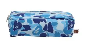A BATHING APE Abc Camo Flight Pouch - Blue