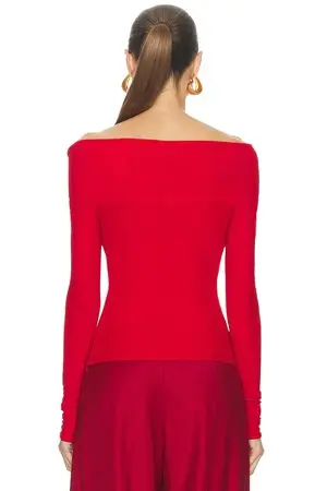 Blumarine Off Shoulder Top