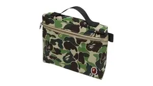 A BATHING APE Abc Camo Music Pouch - Green