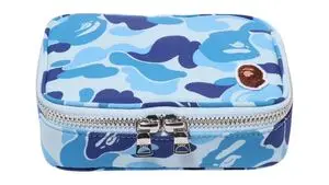 A BATHING APE Abc Camo Amenity Pouch - Blue