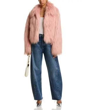 LoveShackFancy Fallon Jacket - Dusty Pink